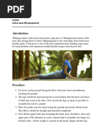 Yoga Assignment | PDF | Yoga | Asana