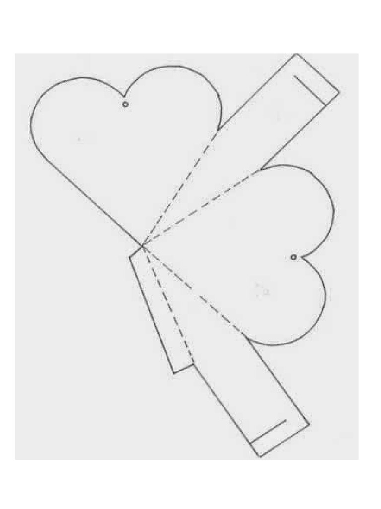 Molde de Corazon Cajita Armable | PDF