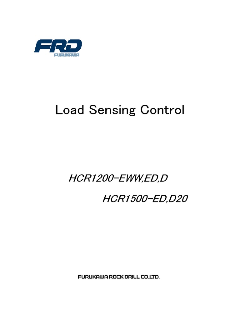 Load Sensing (E) | PDF