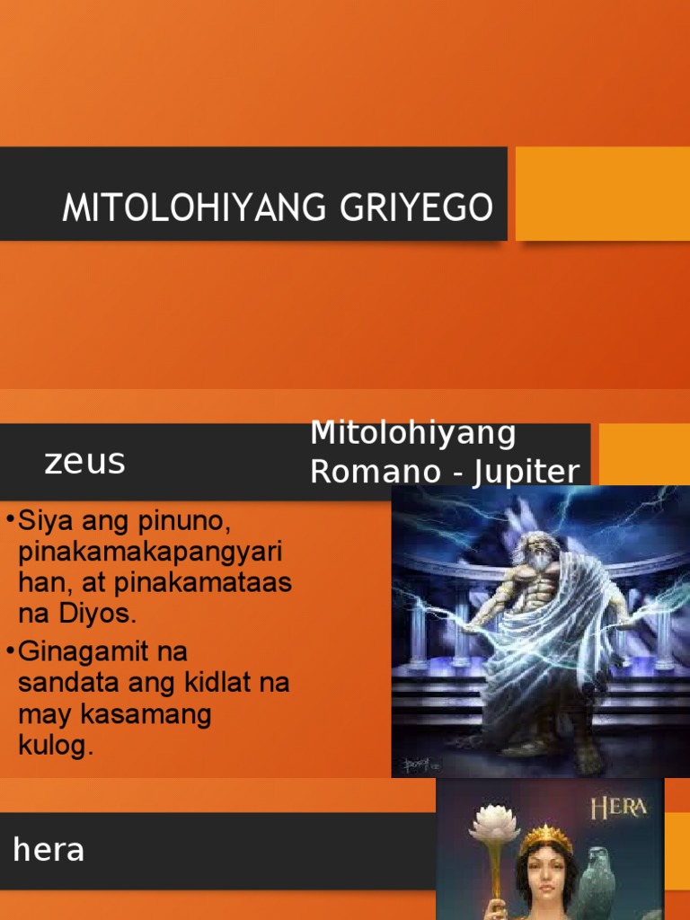 Mitolohiyang Griyego | PDF
