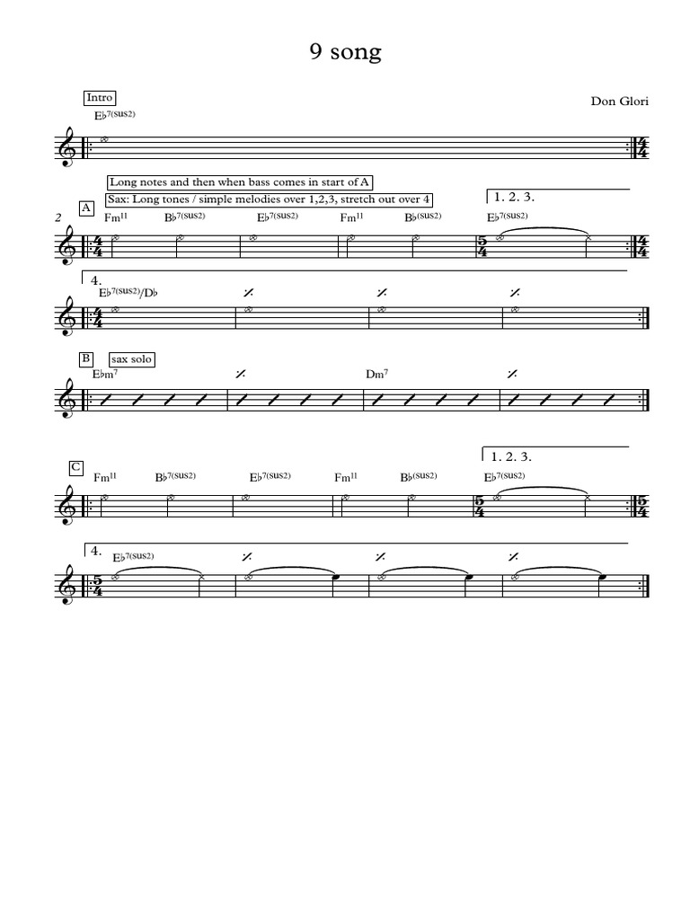 9 Song | PDF