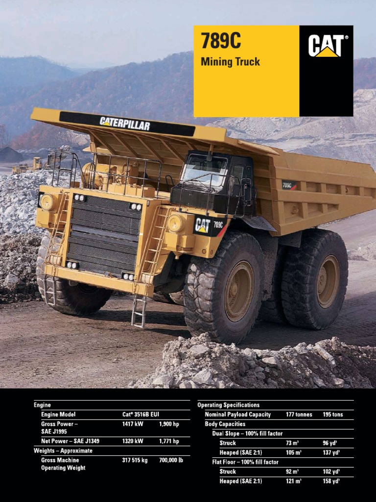 Specalog CAT 789C | PDF