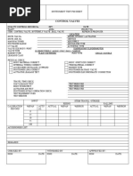 Factory Acceptance Test For PRV | PDF | Pressure | Valve