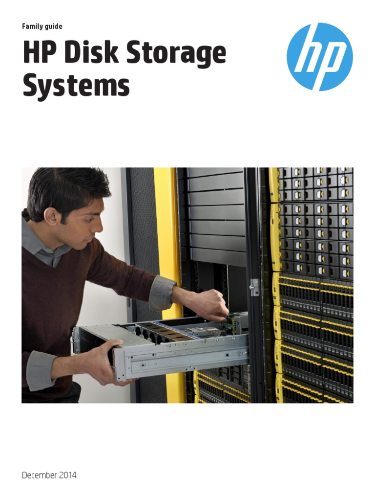 HP Disk Storage Systems: Family Guide | PDF | Solid State Drive | Hard ...
