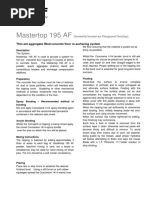 Masterkure 260-V1-Asean-0614 | PDF | Concrete | Building Engineering