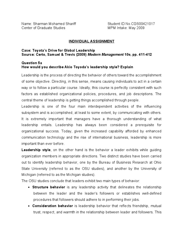 Leadership | PDF | Leadership | Psychology