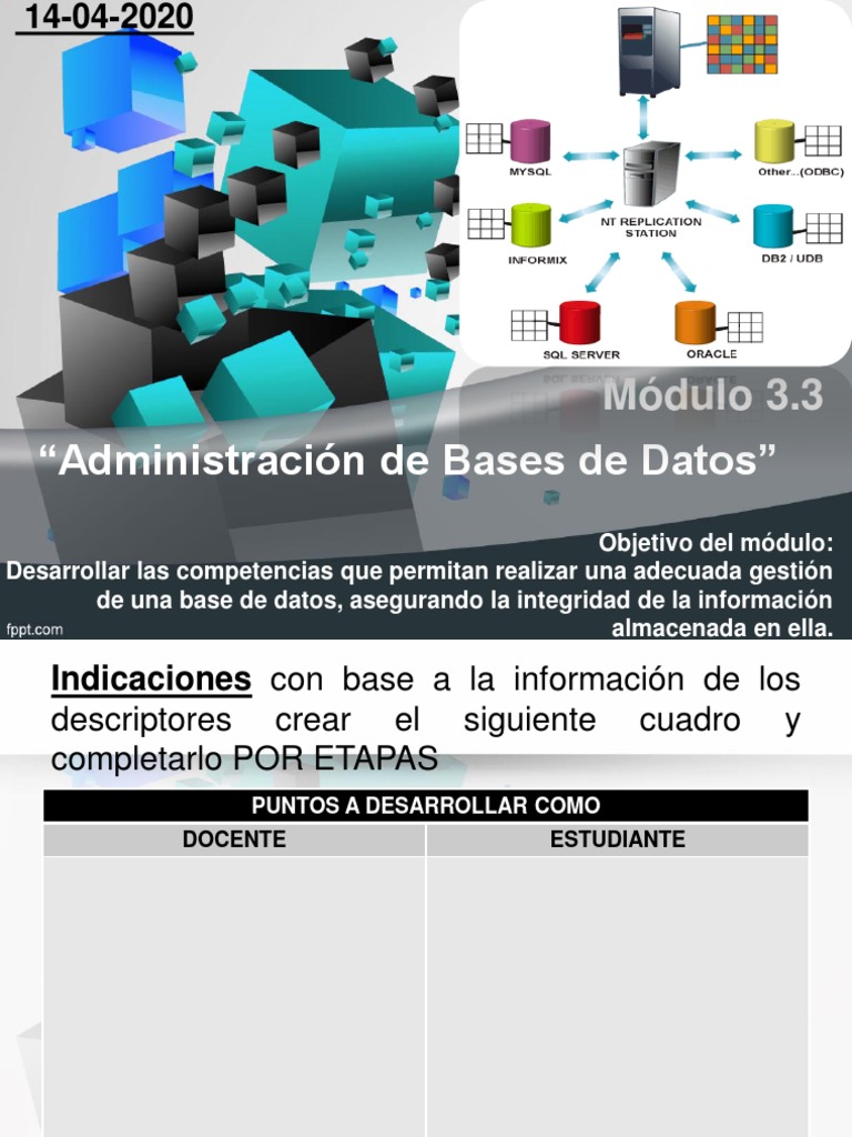 Gestión y Modelos de Bases de Datos | PDF | Base de datos relacional ...