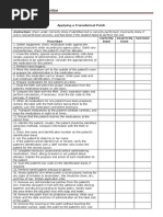 Ear Irrigation Procedure Checklist | PDF | Irrigation | Patient