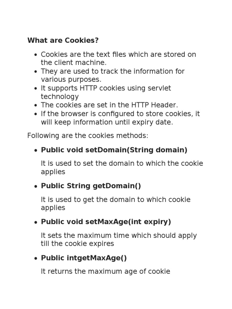 What Are Cookies | PDF | Http Cookie | Web Server