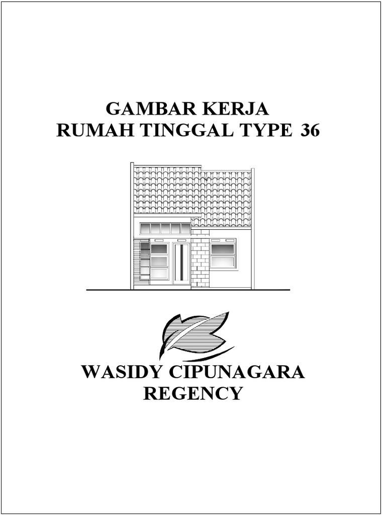Floor Plans for a Type 36 Residential House | PDF