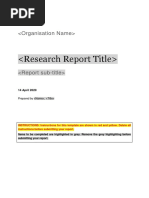 Monitoring Visit Report Template | PDF | Business