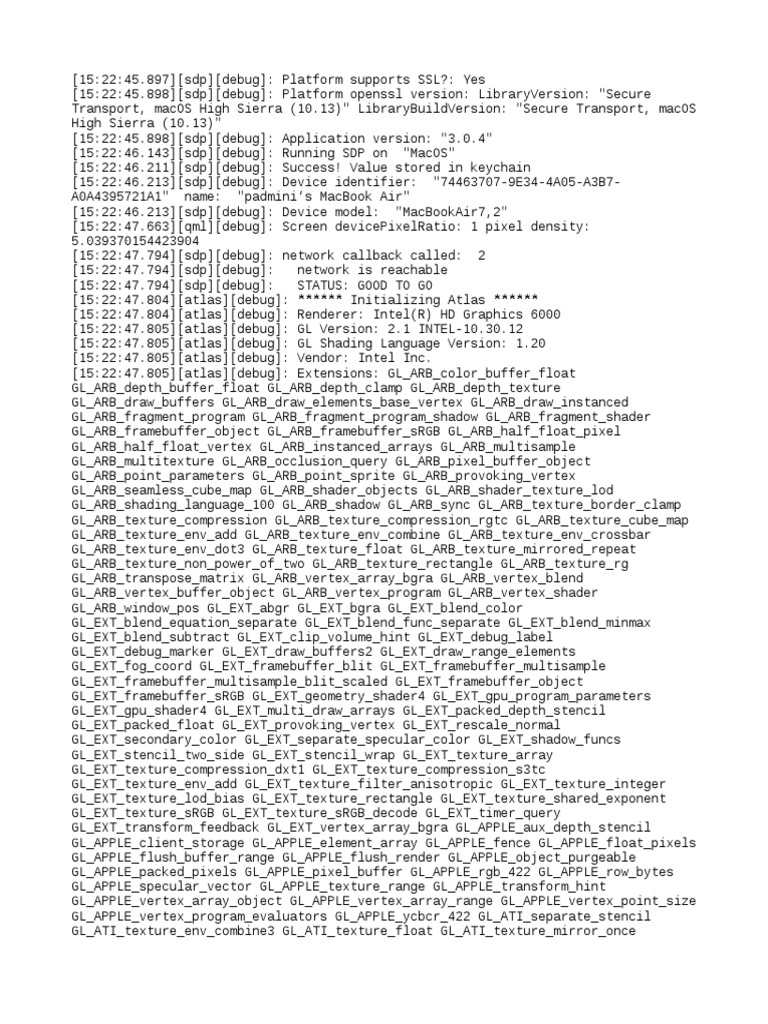 Smile Designer Pro Log | PDF | Shader | Mac Os
