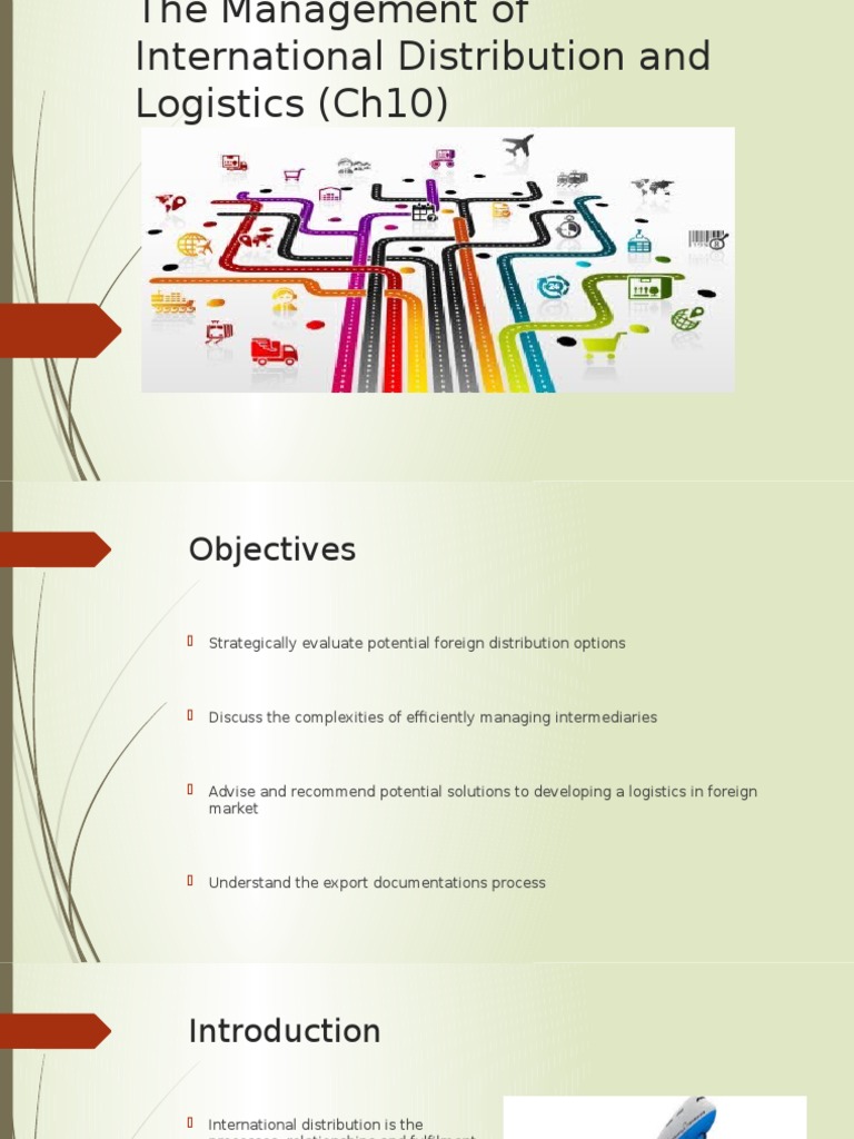 Managing International Distribution Logistics | PDF | Business ...