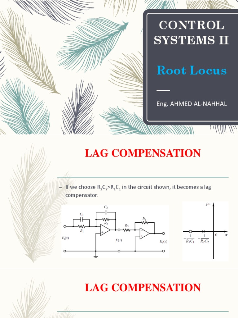 Lecture #5 Root Locus PDF | PDF | Control Theory | Electrical Engineering