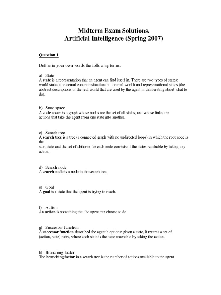 Midterm Exam - Solution | Download Free PDF | Mathematical Relations | Algorithms And Data ...