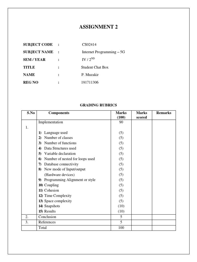 Assignment 2 | PDF | Variable (Computer Science) | Subroutine