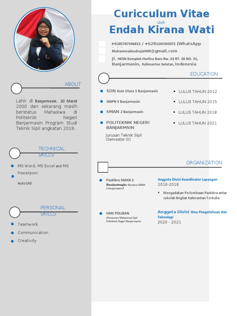 CV Magang Bumn | PDF