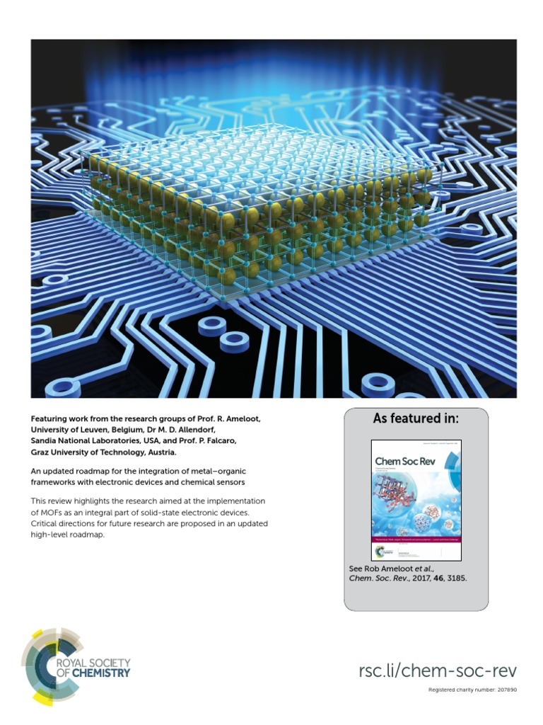 Review Updated MOF in Electronic Devices 2017 | PDF | Cmos | Self Assembly