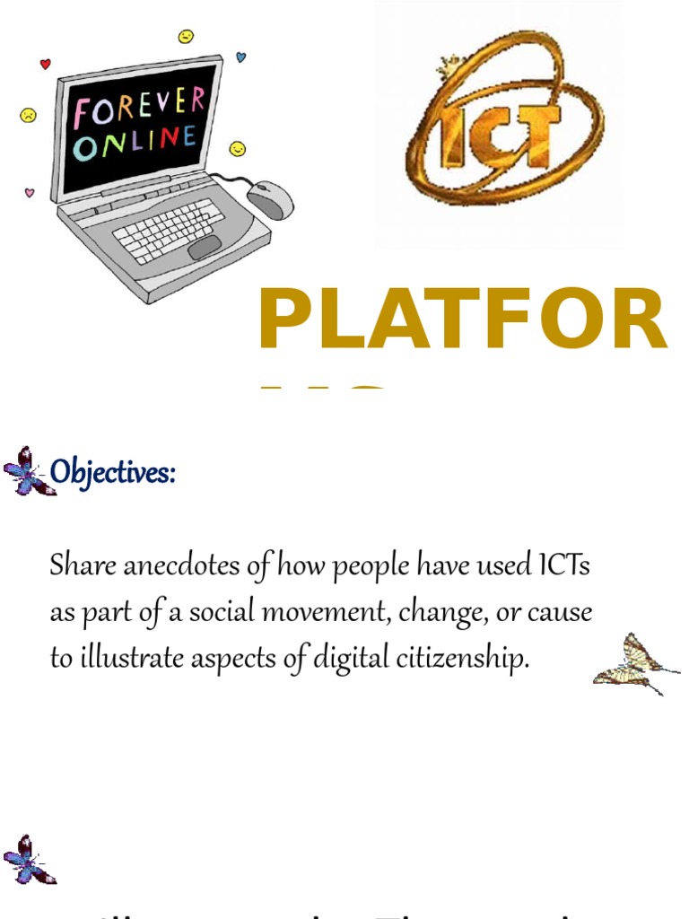 ICT Platforms | PDF | Media (Communication) | Educational Technology