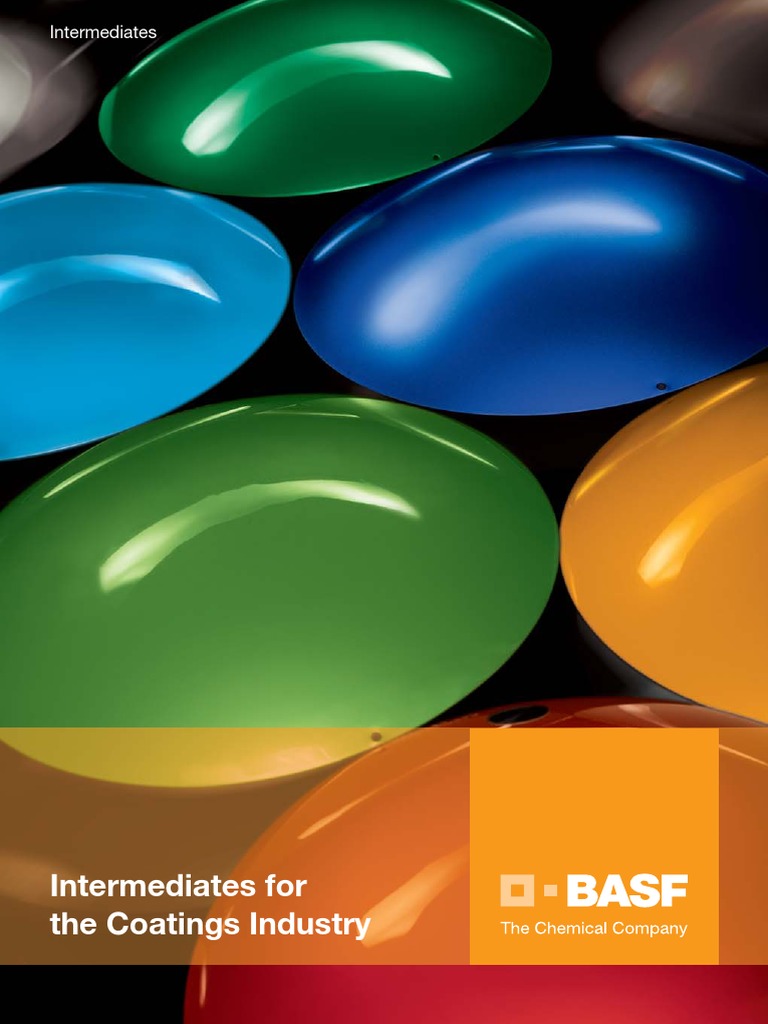 BASF - Intermediates For The Coatings Industry PDF | PDF | Chemical ...