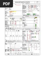 Process Parameter Sheet | PDF