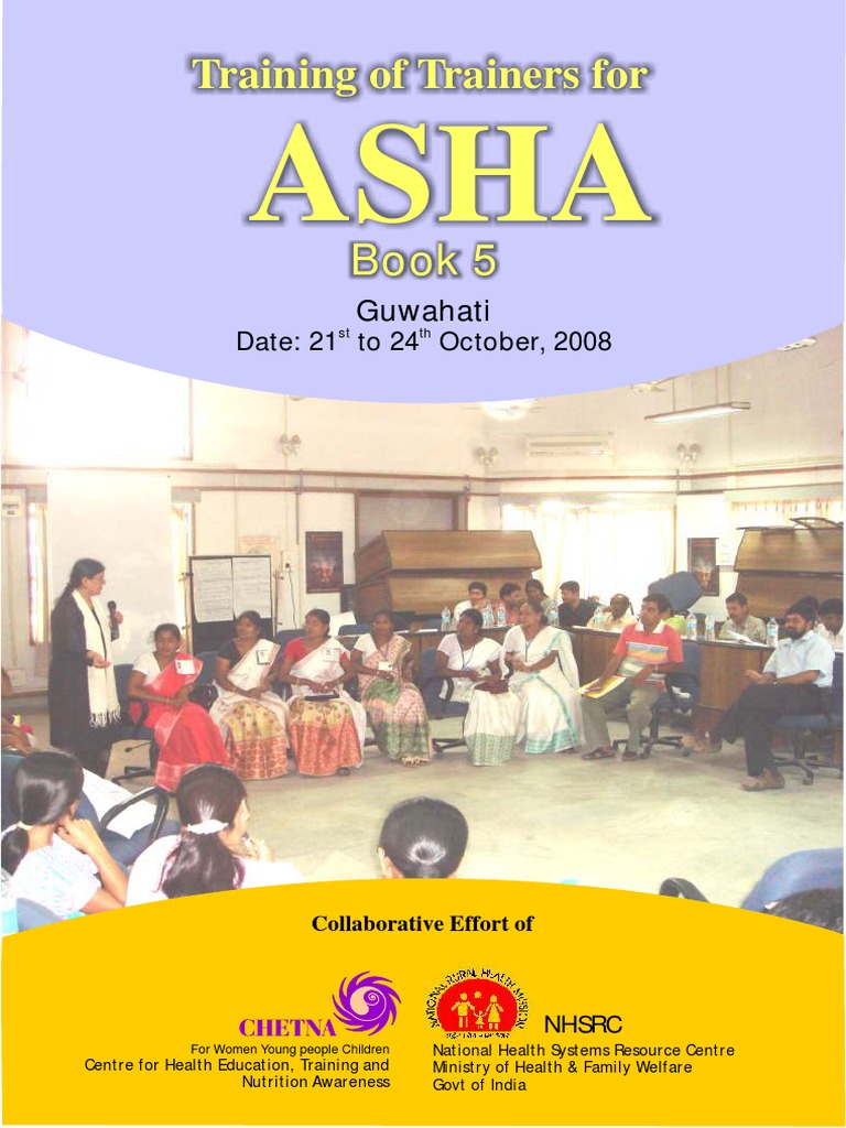 ASHA Training Module 5 | PDF