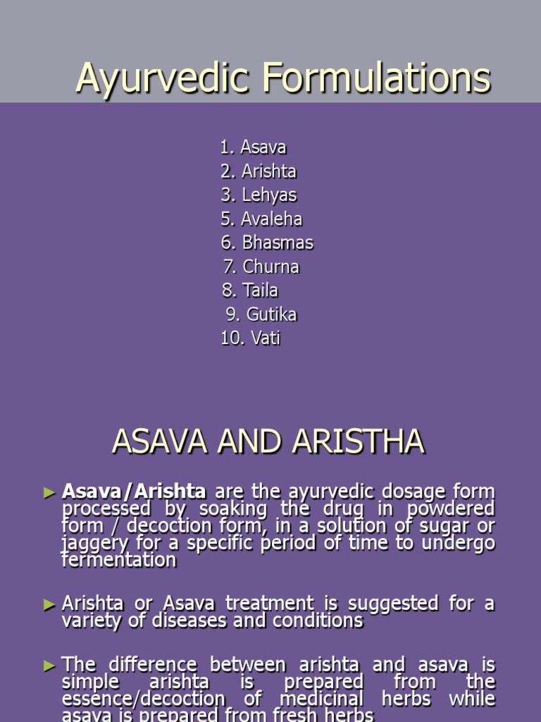 2-Preparation of Ayurvedic Formulation | PDF | Tablet (Pharmacy ...