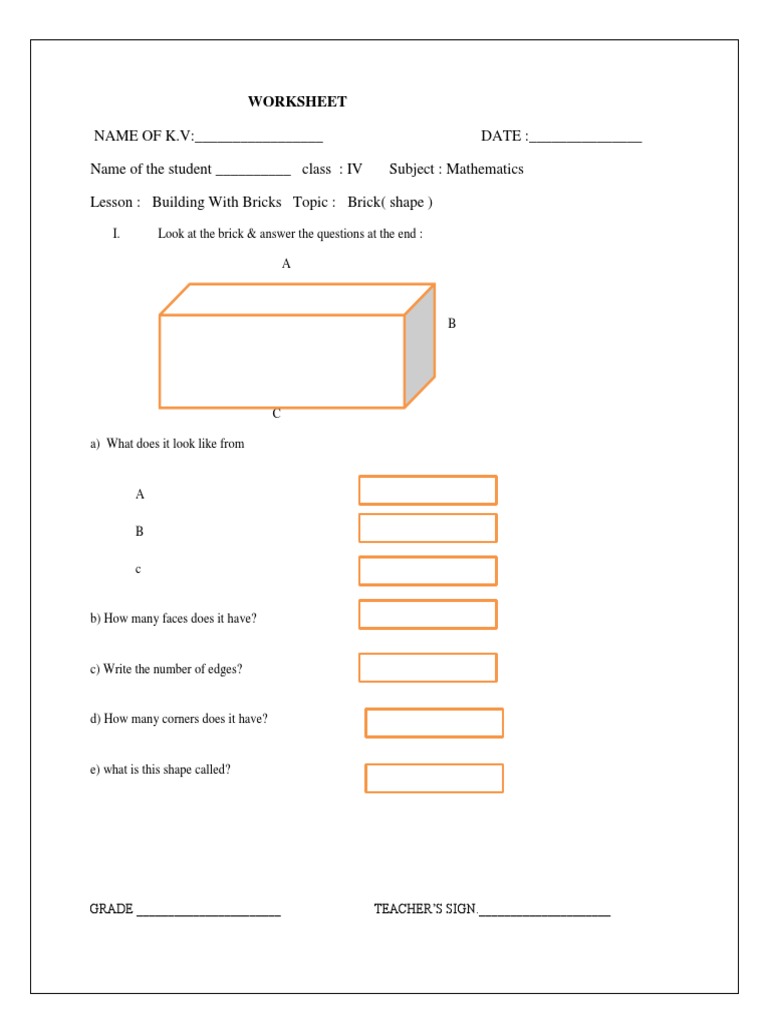 2054690074worksheets For Class 4 (Cluster) | PDF | Teaching Mathematics ...