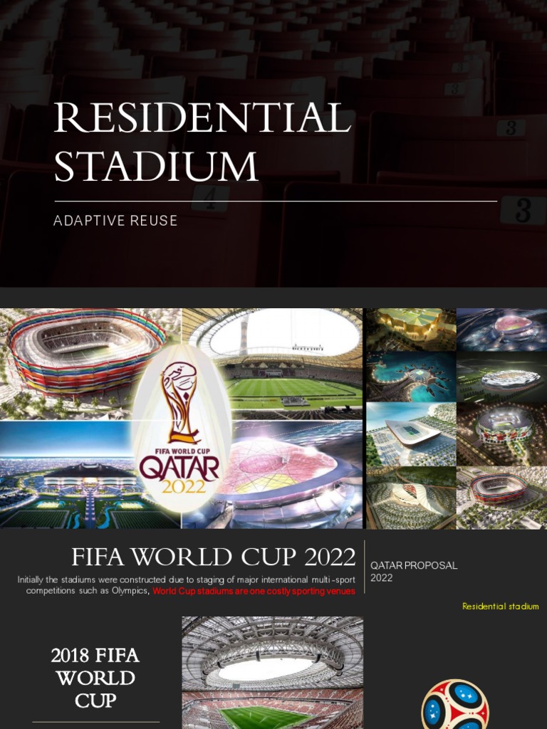Residential Stadium: Adaptive Reuse | PDF | Stadium | Fifa World Cup