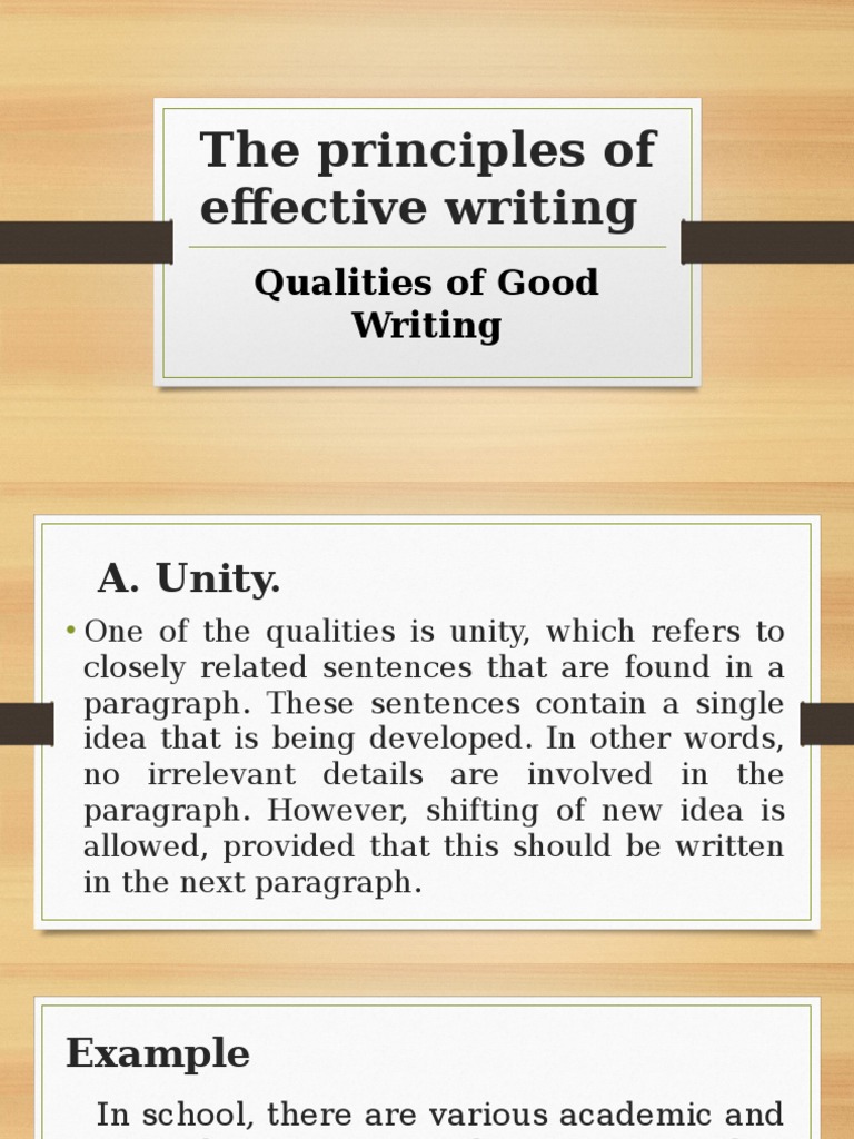 The Principles of Effective Writing | PDF | Doctor Of Philosophy ...