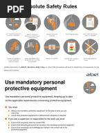 Total Golden Rules | PDF | Personal Protective Equipment | Safety