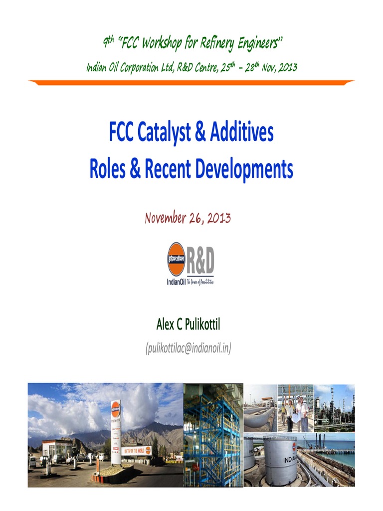 Lecture 5 - FCC Catalyst & Additives (ACP) | PDF | Zeolite | Catalysis