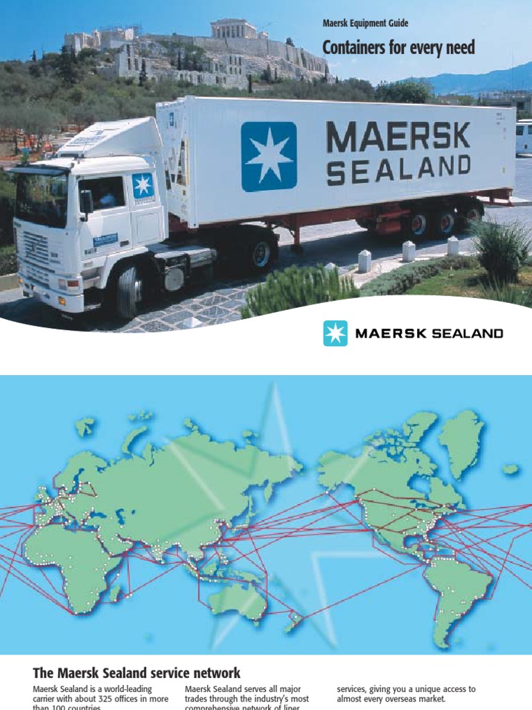 Containers For Every Need: Maersk Equipment Guide | PDF | Shipping | Nature