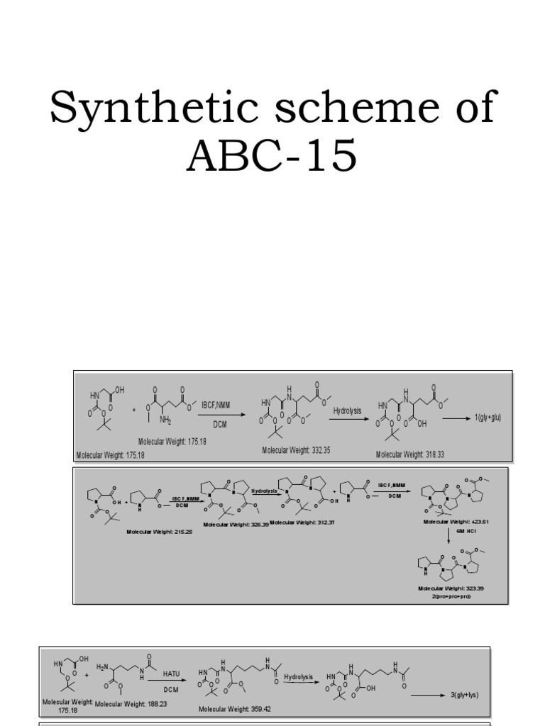 Synthesis Scheme | Chemistry | Physical Sciences