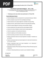 Electrical Control Panel Testing and Inspection Checklistt | PDF ...