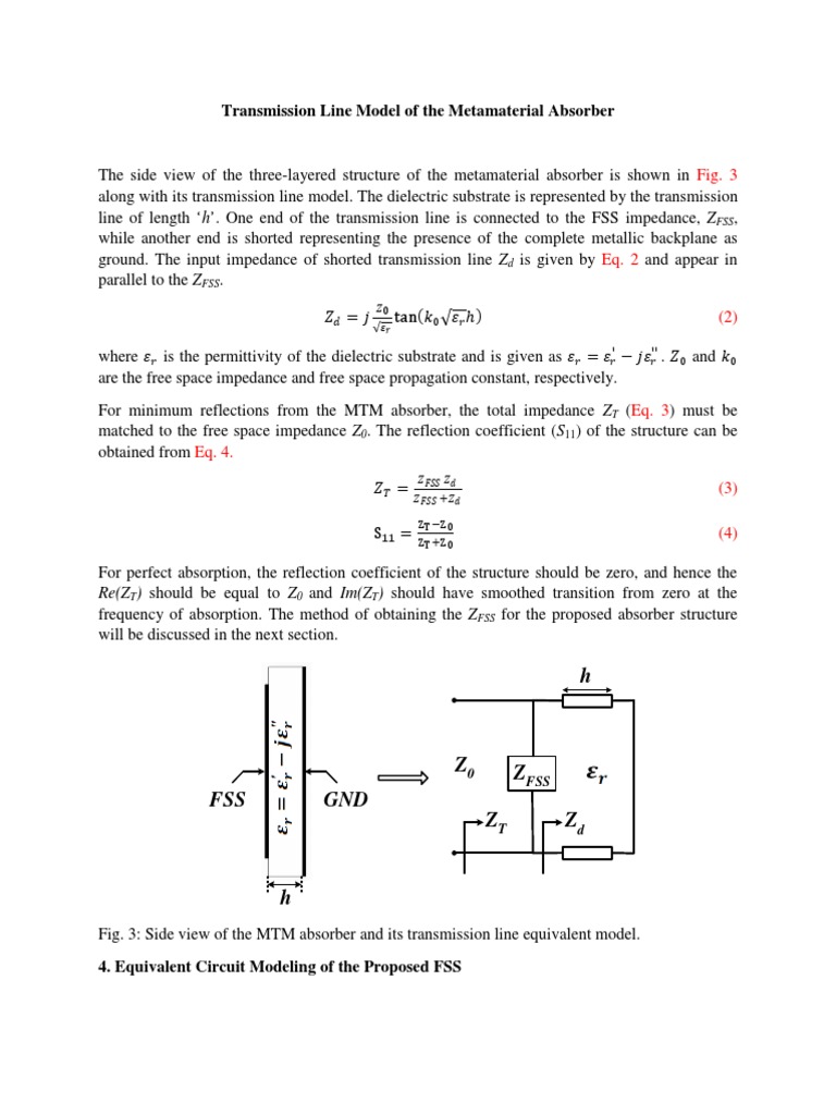 Transmission Line Model PDF | PDF | Transmission Line | Electrical Network
