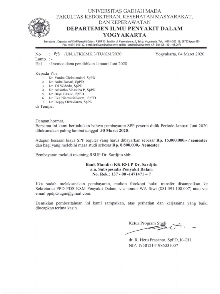 Invoice Spp Pdf Pdf