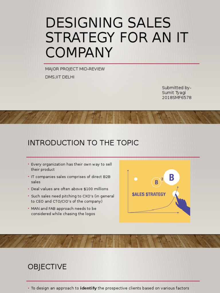 IT Sales Strategy for CXOs | PDF | Sales | Marketing