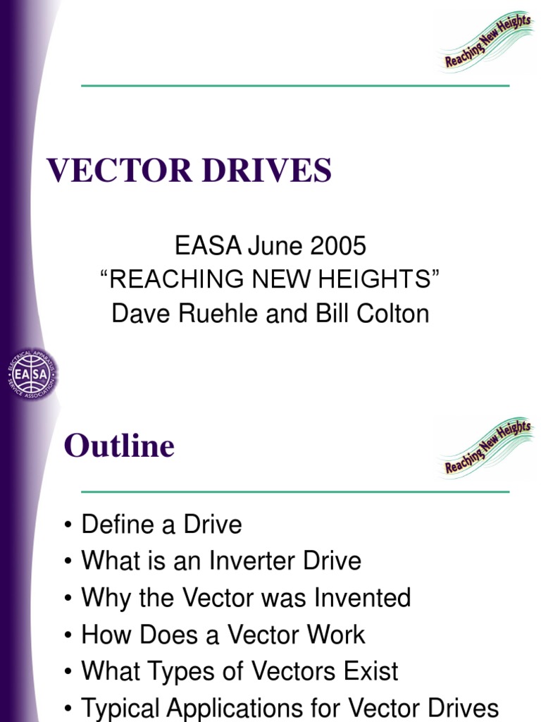 VECTOR DRIVES Easa 2005 PDF | PDF | Power Inverter | Electric Motor