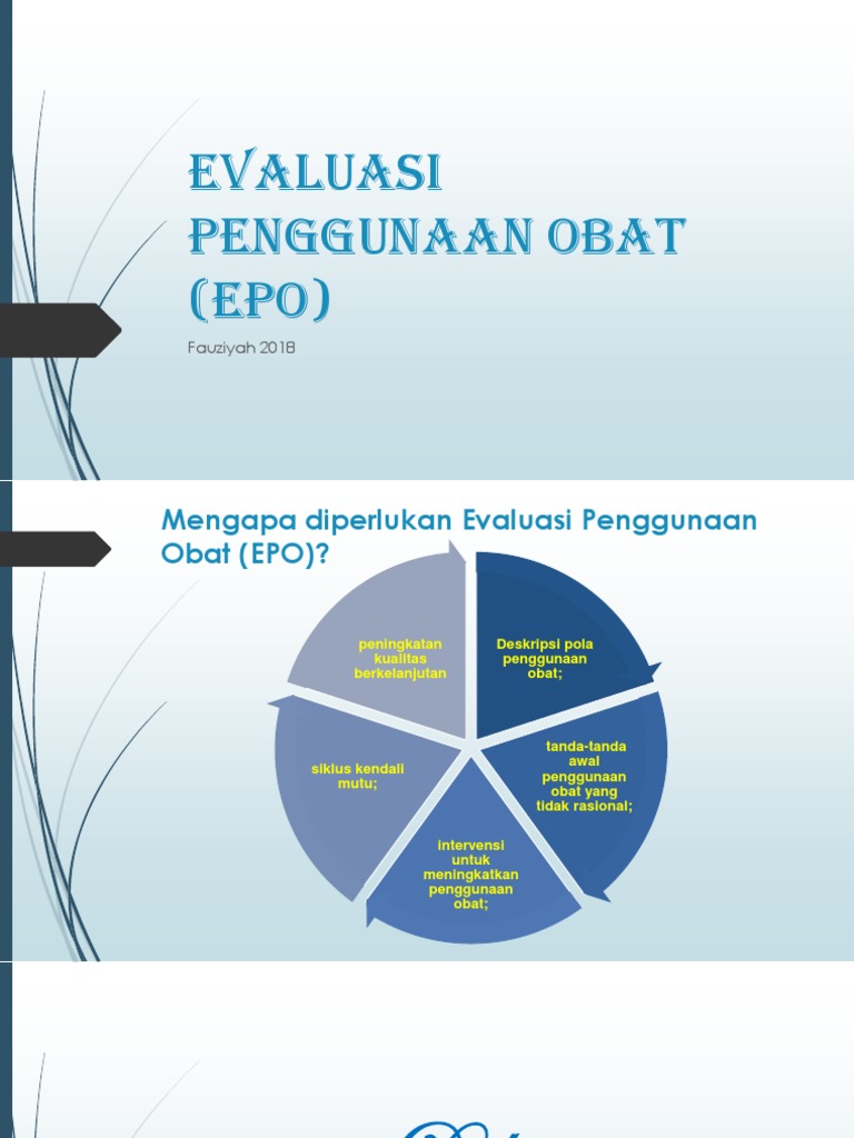 Evaluasi Penggunaan Obat (EPO) PDF | PDF