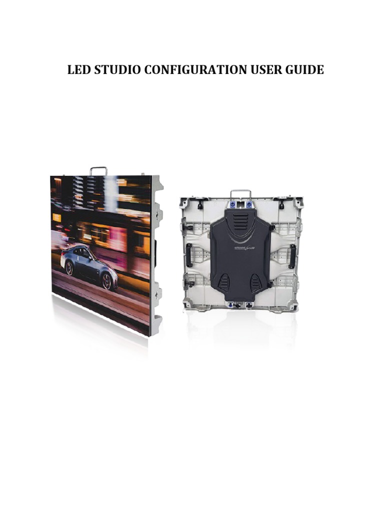 LED Studio Configuration Guide | PDF