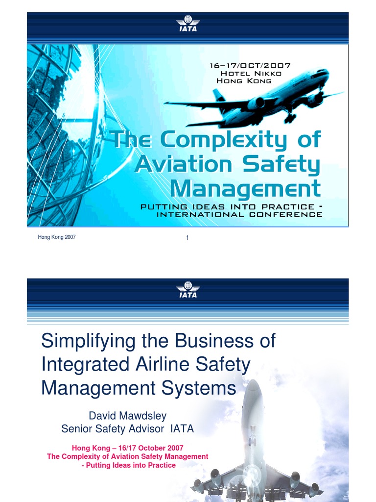 Iata Safety | PDF | Risk Management | Enterprise Risk Management