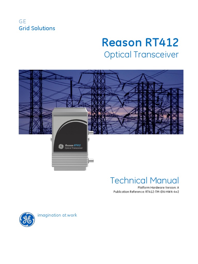 RT412 TM EN HWA 4v2 PDF | PDF | Power Supply | Electrical Connector