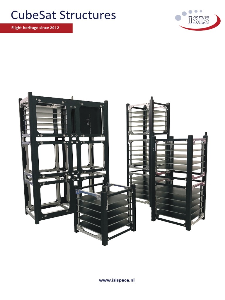 Cubesat Structures: Flight Heritage Since 2012 | PDF | Printed Circuit ...