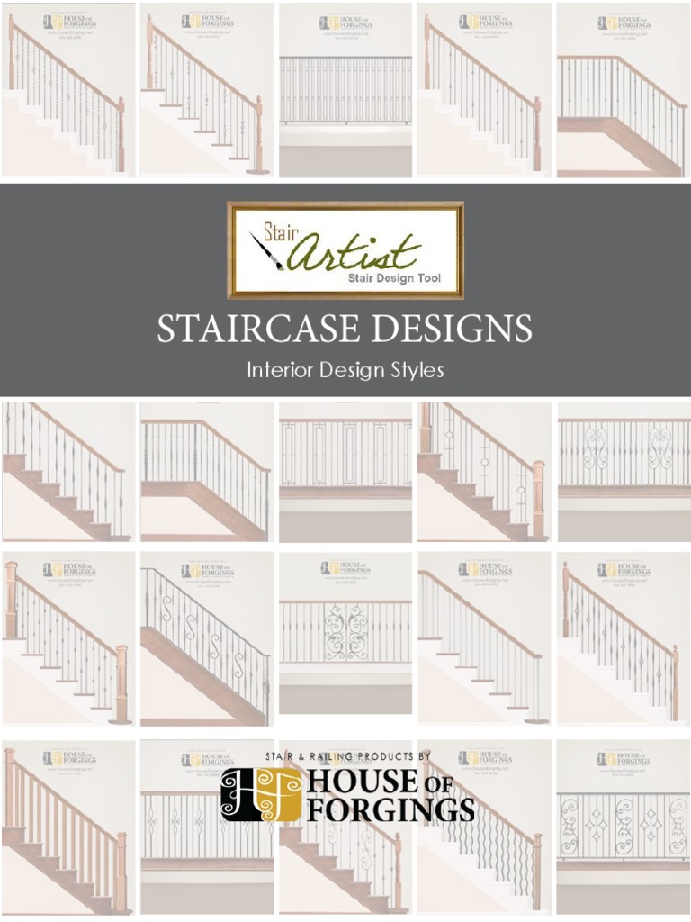 Staircase Designs: Interior Design Styles | PDF | Stairs ...