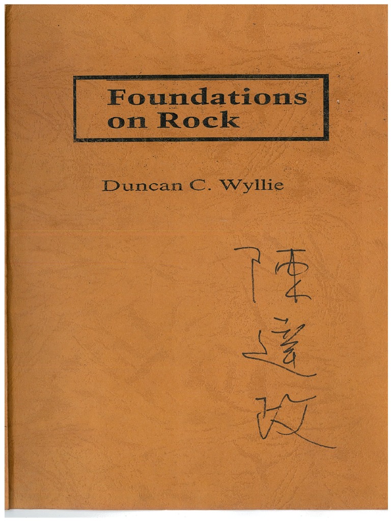 Foundation on Rock Duncan C Wyllie Berkeley 封面 PDF | PDF