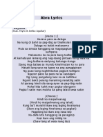 Magda Lyrics | PDF