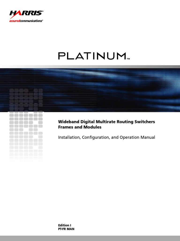 Harris Platinum | PDF | Power Supply | Analog To Digital Converter