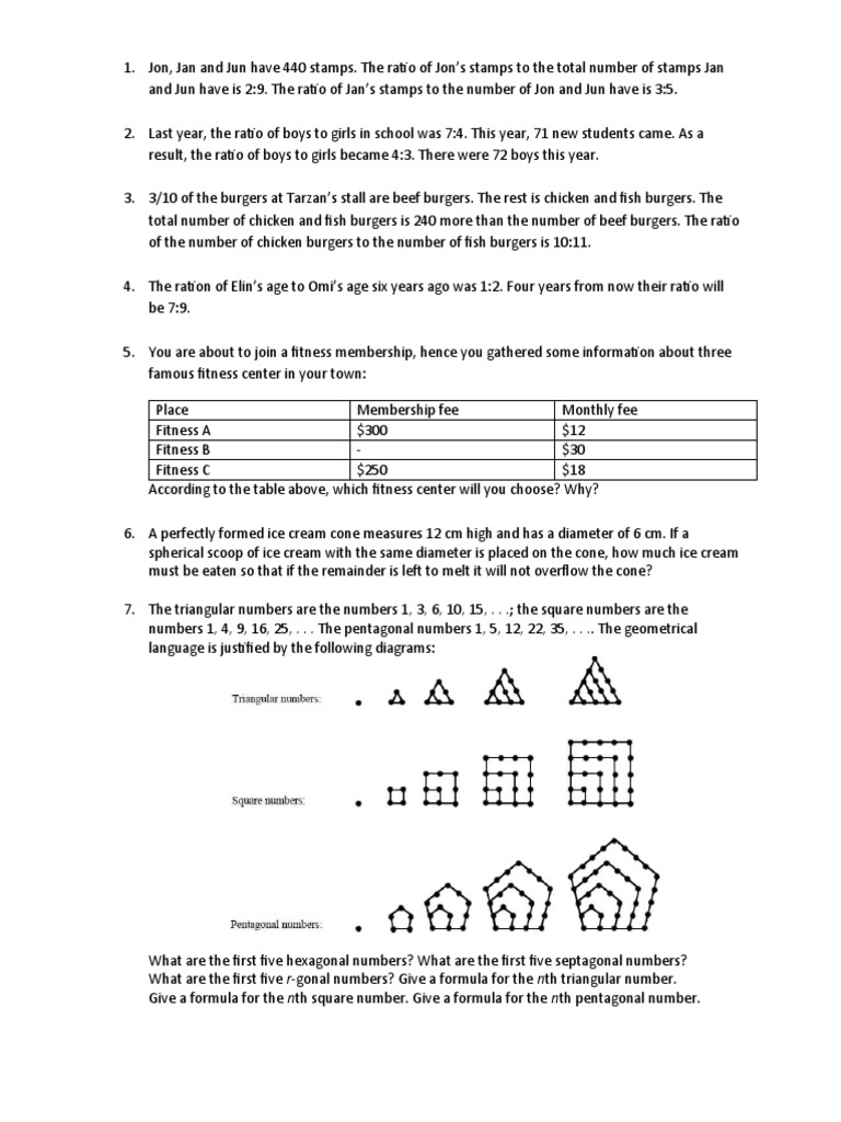 Soal Model | PDF | Elementary Mathematics | Numbers