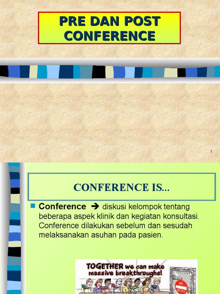 Pre dan Post Conference Keperawatan | PDF